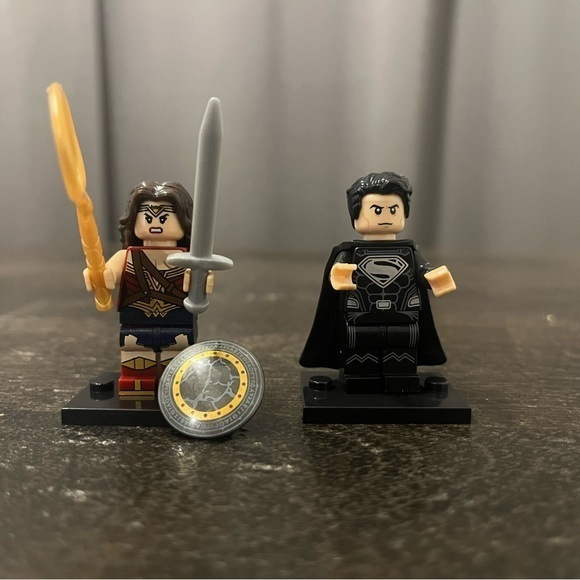 Block Figures | Toys | 2pc Custom Dc Super Heros Building Block ...